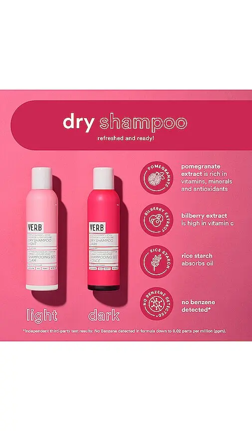 VERB Travel Dry Shampoo Light - N,a