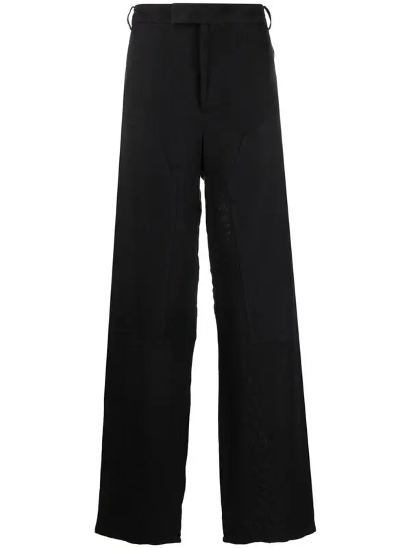 Eckhaus Latta Straight-leg Tailored Trousers