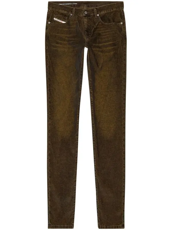 DIESEL® D-strukt Slim-cut Jeans - Brown