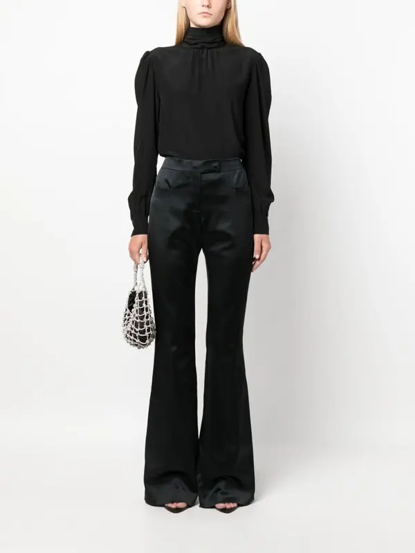 TOM FORD Flared Satin Trousers