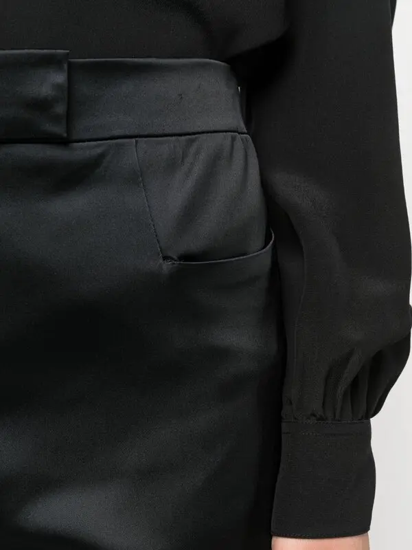 TOM FORD Flared Satin Trousers