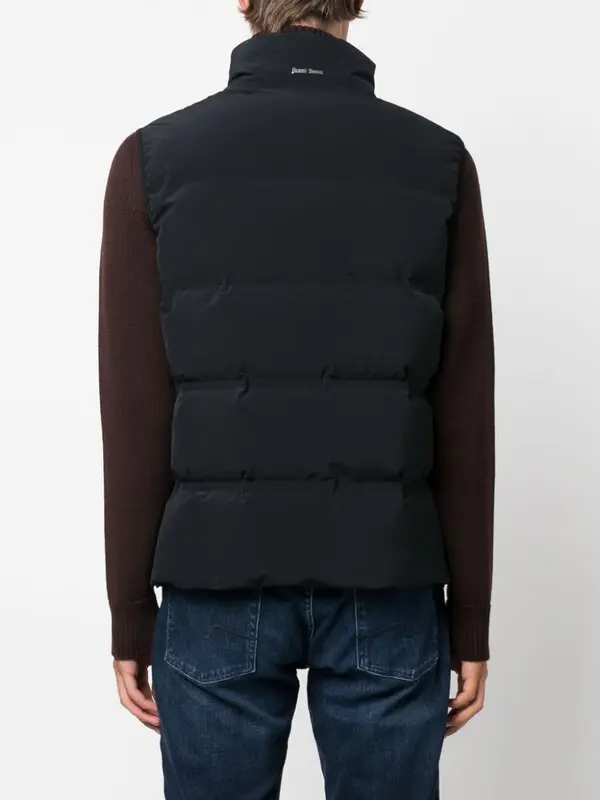 Herno Zip-up Puffer Gilet