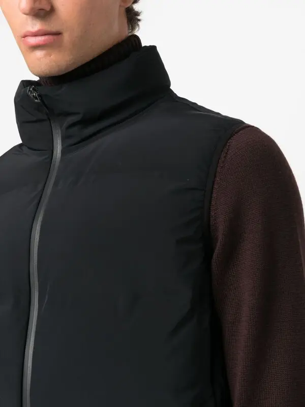 Herno Zip-up Puffer Gilet
