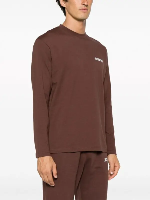 Jacquemus Le T-shirt Manches Longues Top