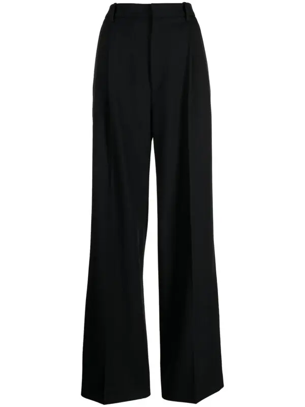 Plan C Wool Tailored Trousers