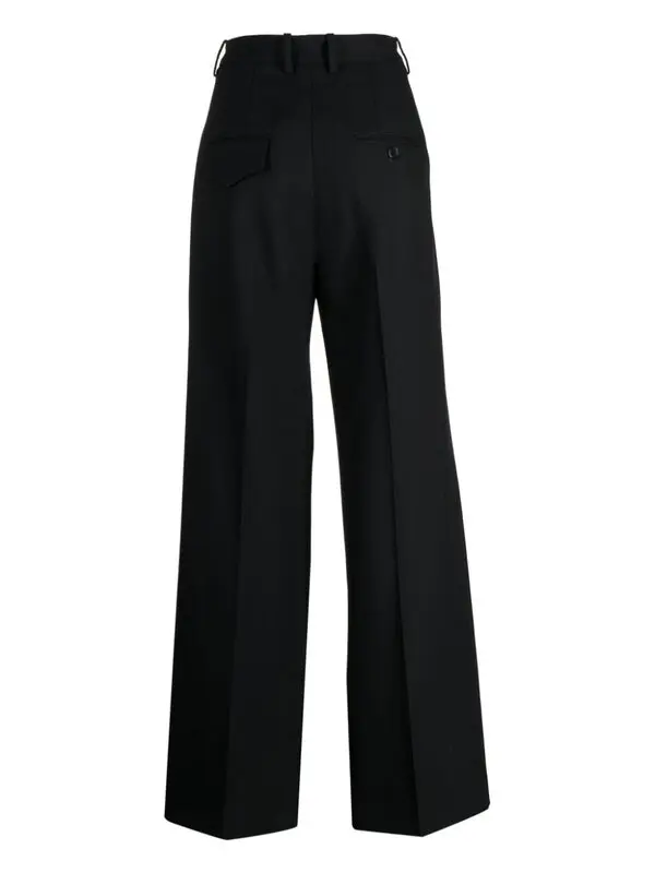 Plan C Wool Tailored Trousers