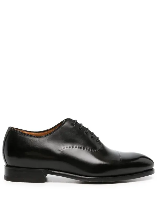 Bontoni Lace-up Leather Oxford Shoes