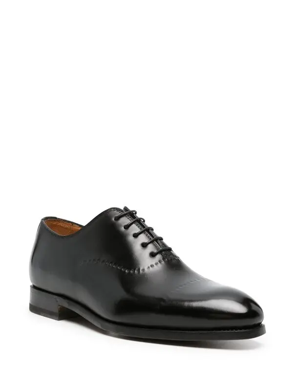 Bontoni Lace-up Leather Oxford Shoes