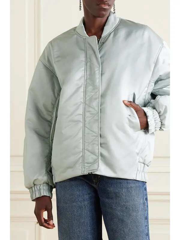 AGOLDE Shoreditch Ski Club Nisa Recycled-shell Bomber Jacket