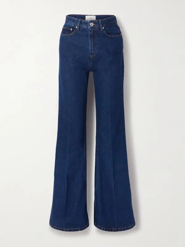 Ami High-rise Flared Jeans