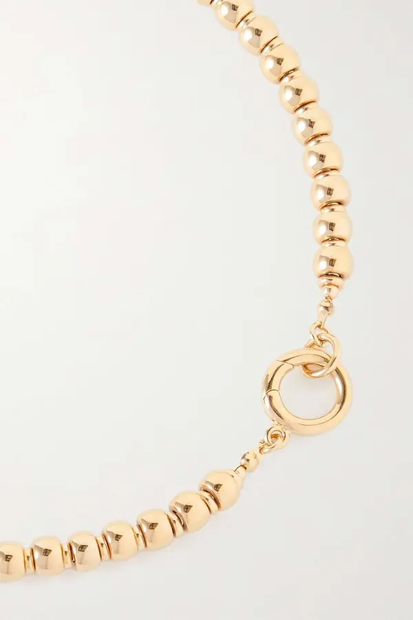 LAURA LOMBARDI Net Sustain Maremma Recycled Gold-plated Necklace