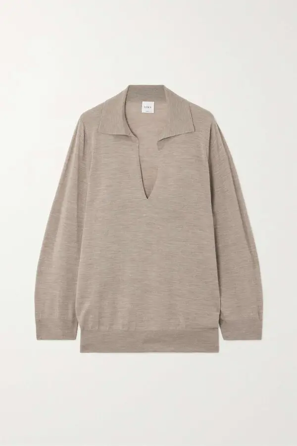 LESET James Merino Wool Polo Shirt