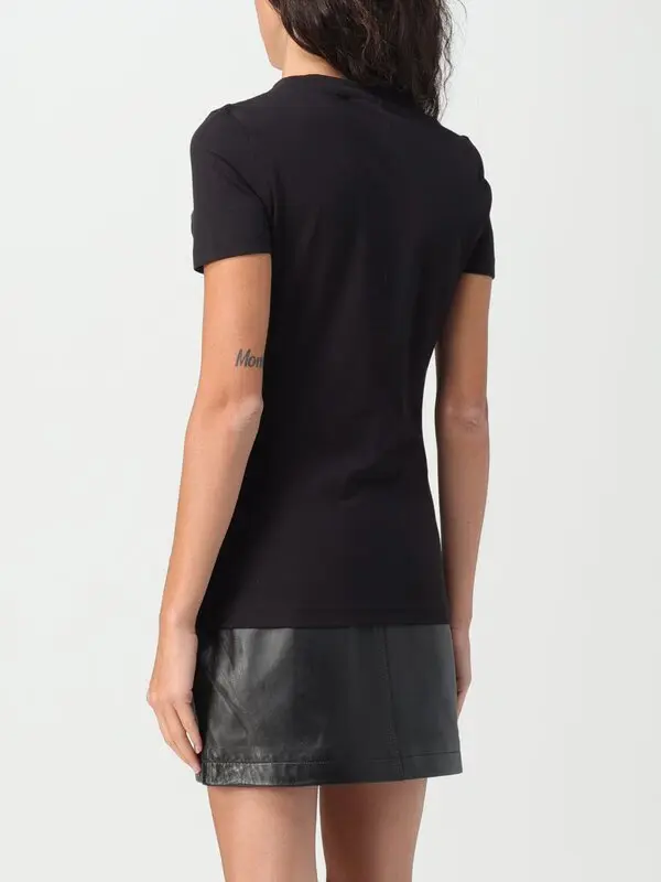 Versace Cotton Logo T-shirt - Black
