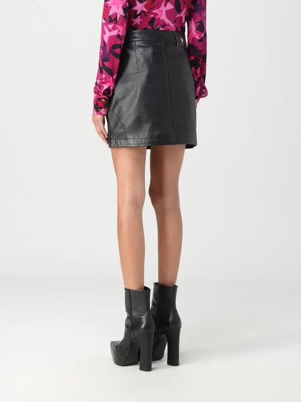 Versace Leather Skirt