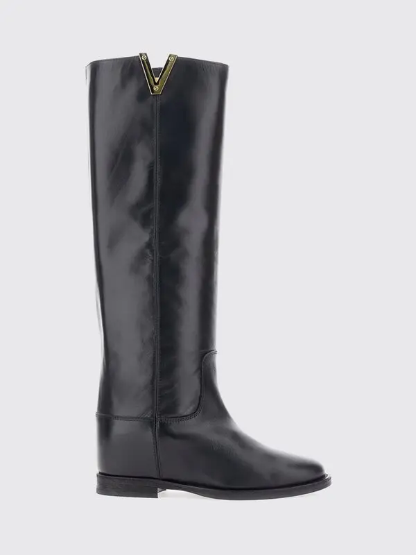 VIA ROMA 15 Knee High Boots - Black