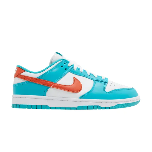 Nike Dunk Low 'miami Dolphins - White