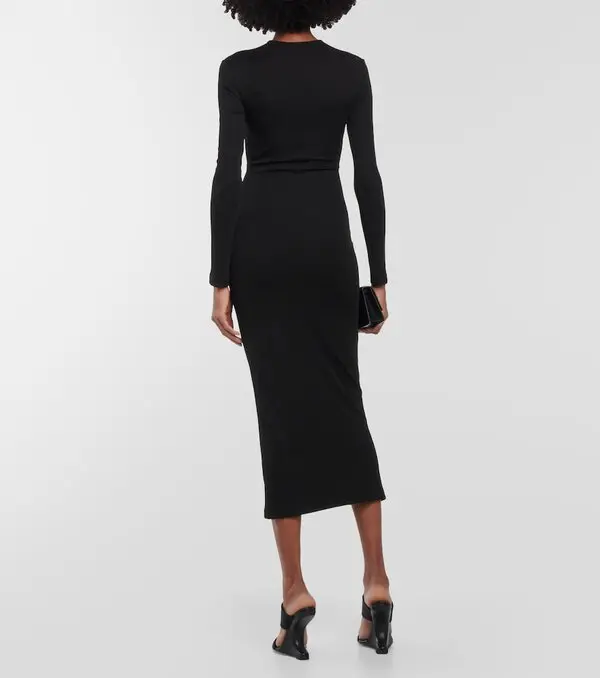 Christopher Esber Orbit Jersey Midi Dress