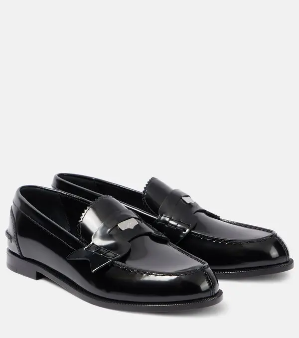 CHRISTIAN LOUBOUTIN Penny Loafers - Black
