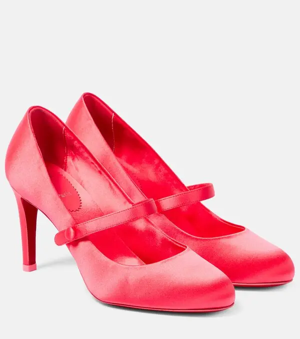 CHRISTIAN LOUBOUTIN Pumppie 85 Pumps - Red