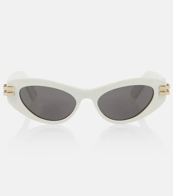Dior Cdior B1u Cat-eye Sunglasses - White