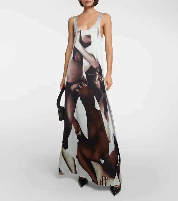 Y/project Printed Maxi Dress