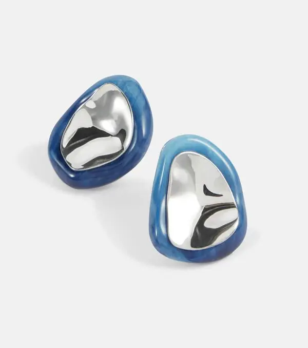 JIL SANDER Resin Stud Earrings