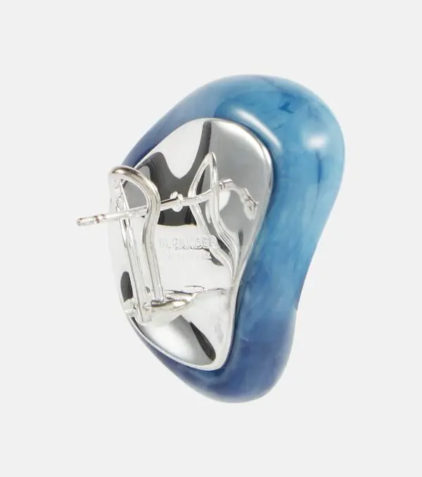 JIL SANDER Resin Stud Earrings