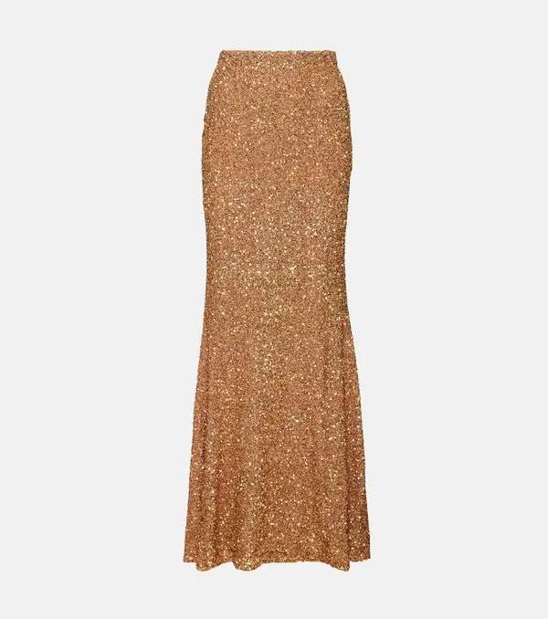 slim fit dress slacks La Lune One Shoulder Cowl Back Maxi Dress | Gold | Dresses