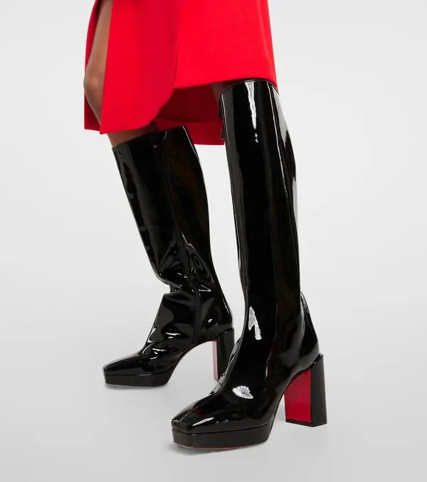 CHRISTIAN LOUBOUTIN Alleo 90 Knee-high Boots