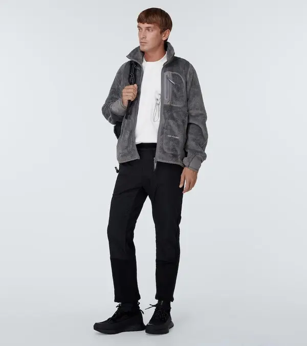 AND WANDER High Loft Fleece Jacket - Grey