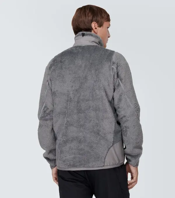 AND WANDER High Loft Fleece Jacket - Grey