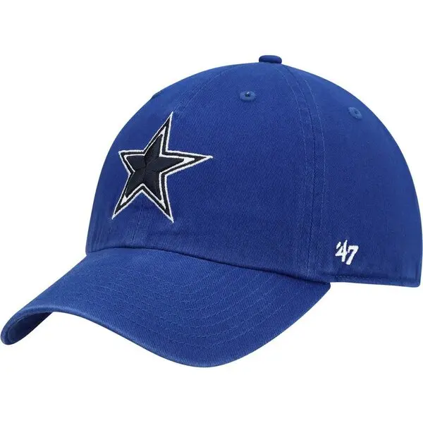 '47 Dallas Cowboys Primary Clean Up Adjustable Hat - Royal