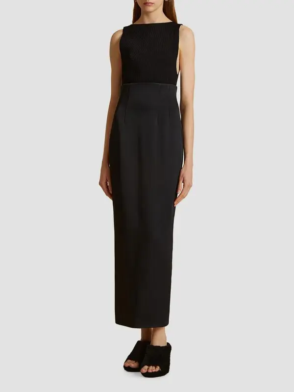 Khaite Loxley High-rise Maxi Skirt