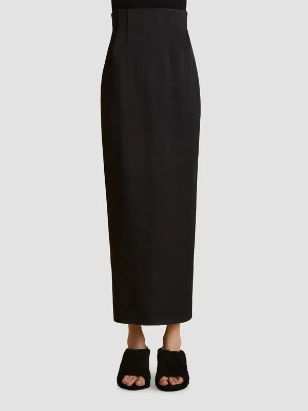 Khaite Loxley High-rise Maxi Skirt
