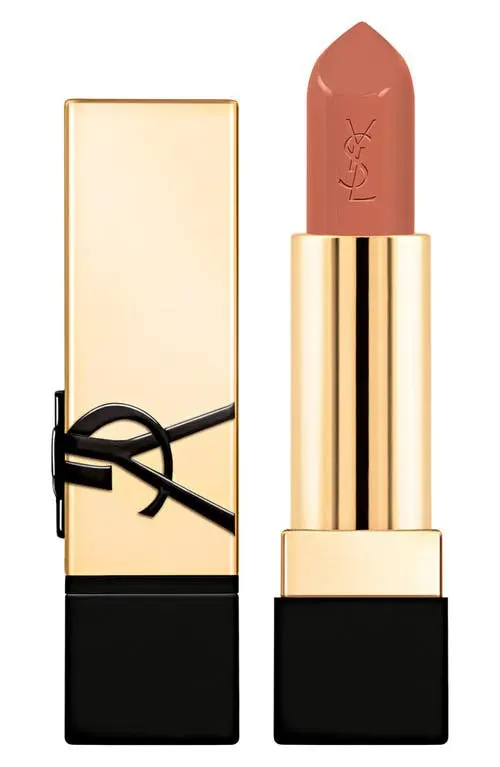 Saint Laurent Rouge Pur Couture Caring Satin Lipstick With Ceramides - Nm Nu Muse
