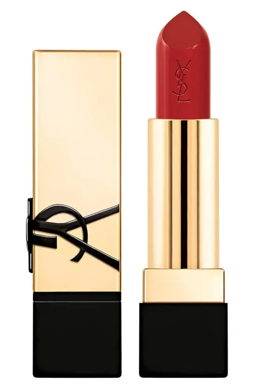 Saint Laurent Rouge Pur Couture Caring Satin Lipstick With Ceramides - R1971 Rouge Provocation