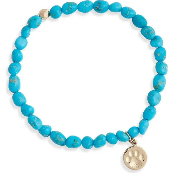 Anzie Boheme Turquoise Beaded Bracelet - Blue
