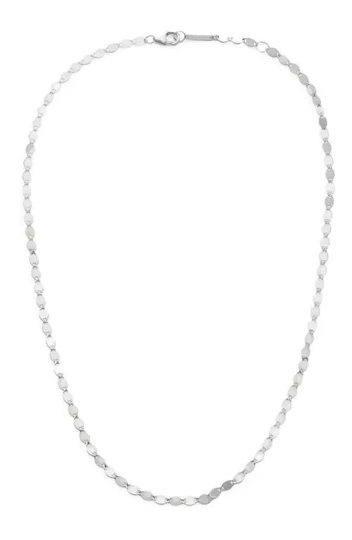 Lana Jewelry 14k Gold Chain Choker - White Gold