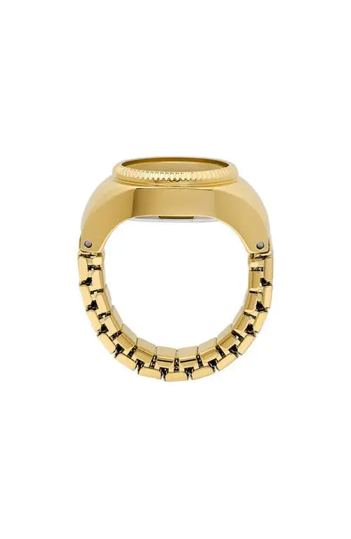 Fossil Ring Watch - Gold