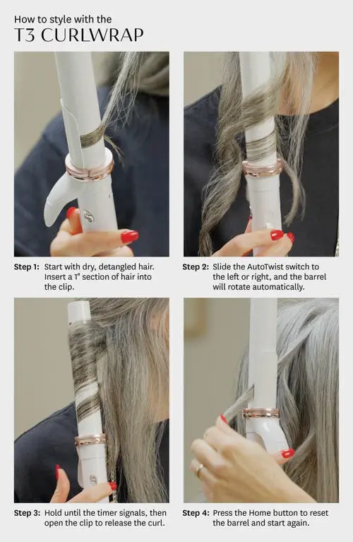 T3 Curlwrap Curling Iron - 1 In