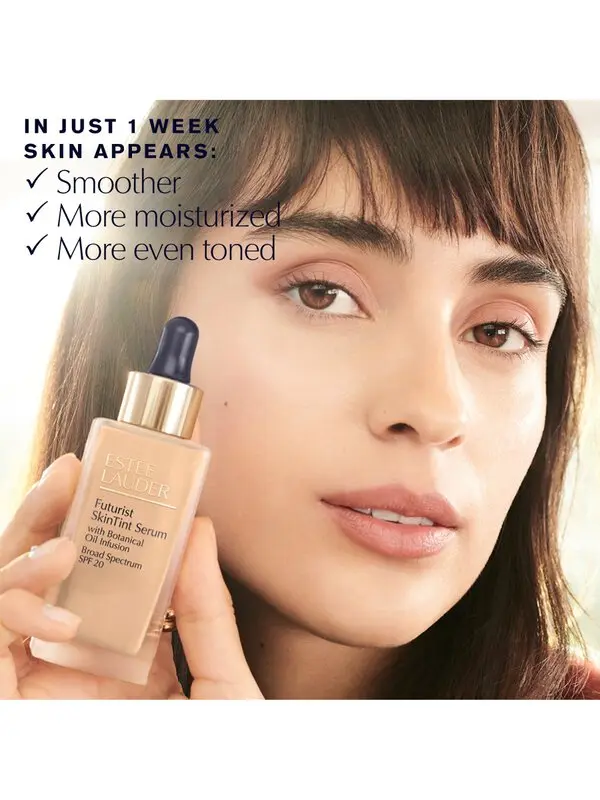 Estée Lauder Futurist Skin Tint Serum Foundation Spf 20 - 8c2 Intense Java