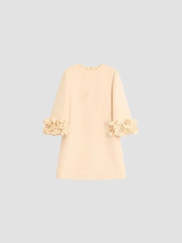 Valentino Garavani Crepe Couture Short Dress - Birch