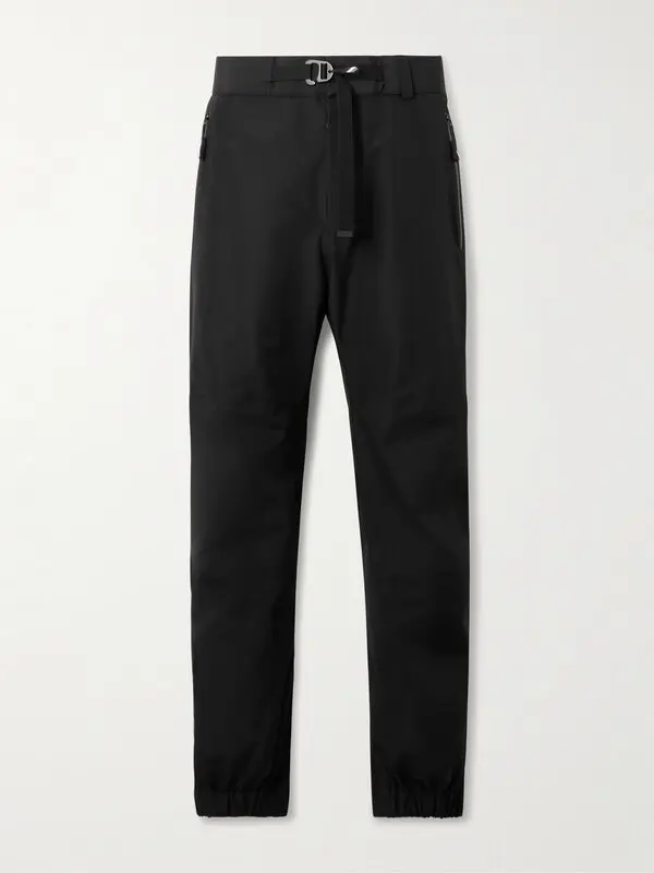 Moncler Tapered Gore-tex Trousers - Black