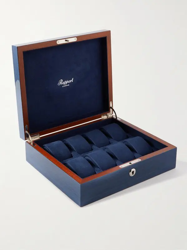RAPPORT LONDON Heritage Lacquered Eight-watch Box