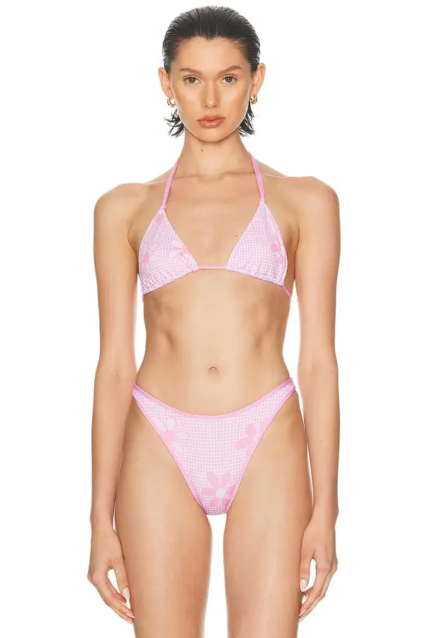 Heavy Manners X Elsa Hosk Double String Bikini Top - Girl Meets World
