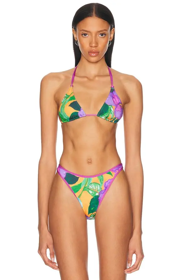 Heavy Manners X Elsa Hosk Double String Bikini Top - Hey Lover!