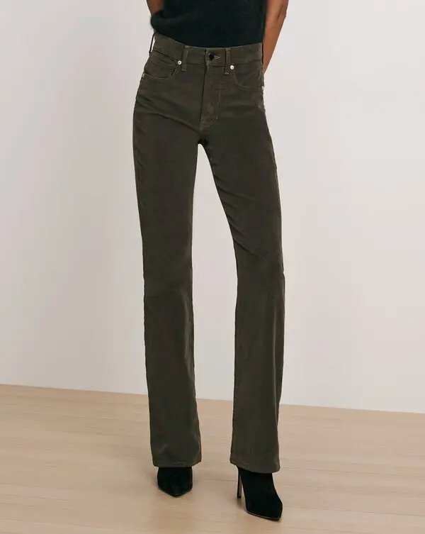 Veronica Beard Cameron Corduroy Bootcut Pant
