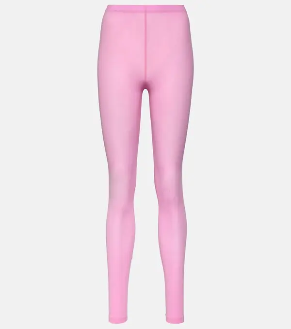 Isabel Marant Fibby Sheer Leggings - Pink
