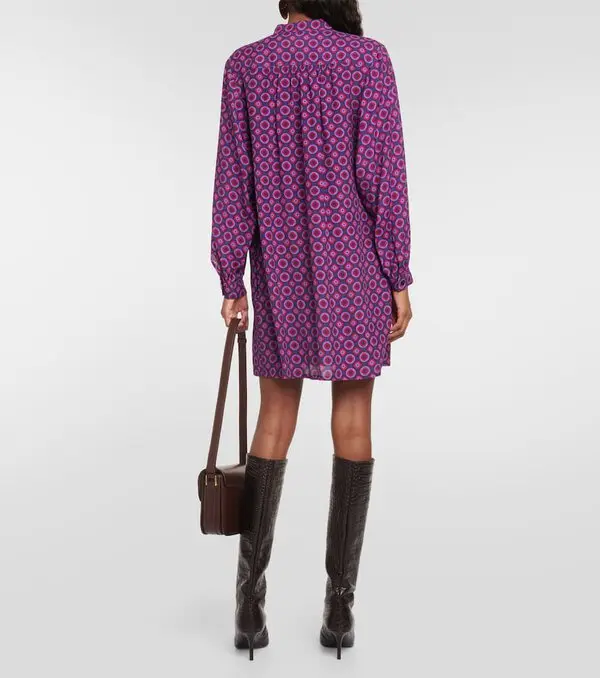 A.p.c. Mathilde Printed Shirt Dress