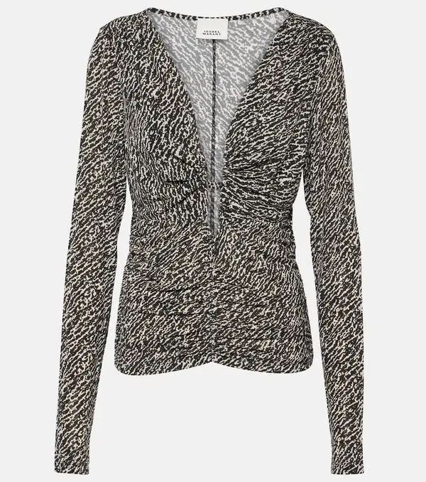 Isabel Marant Étoile Laura Printed Top